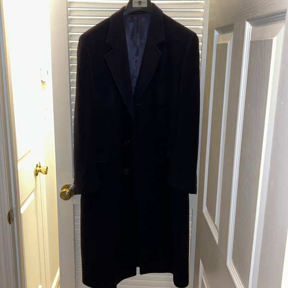 Lord & Taylor | Jackets & Coats | Mens Lord Taylor Navy Dress Coat ...